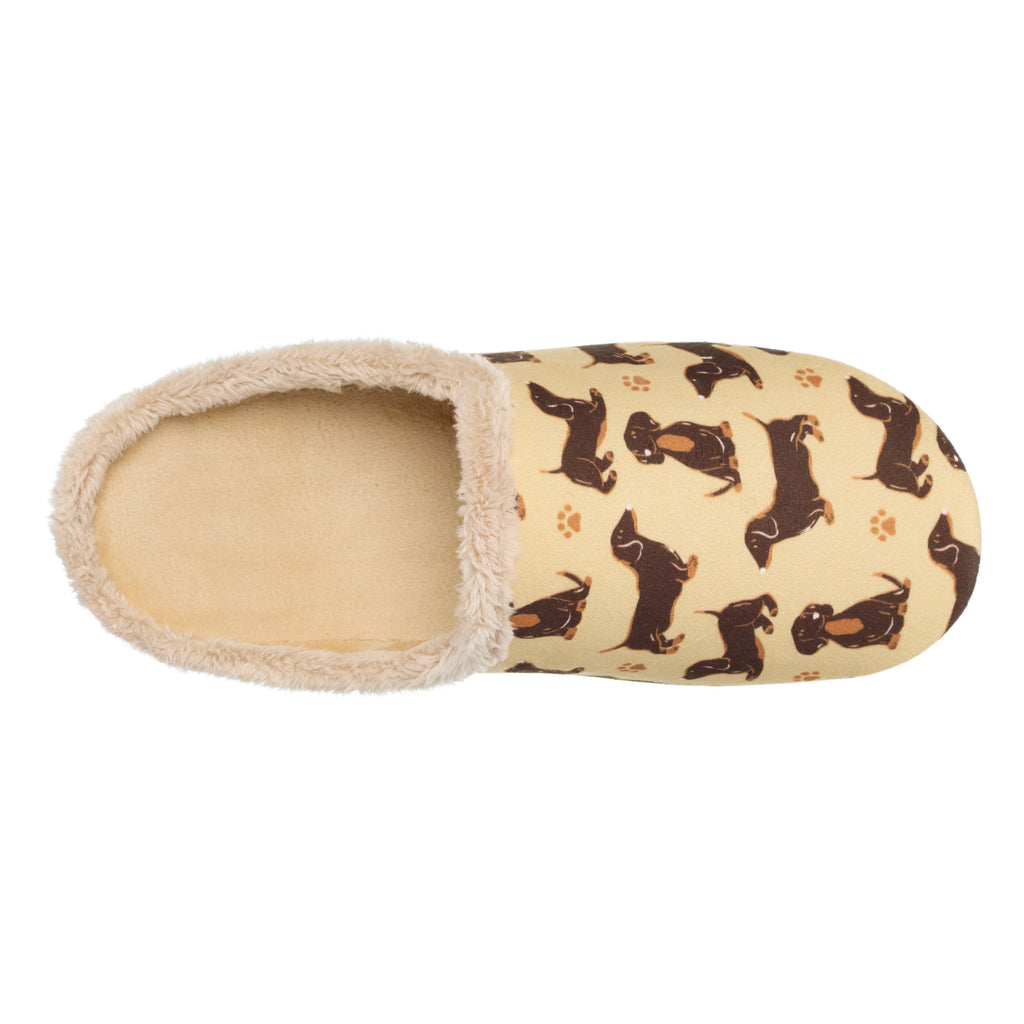 Coco - All Over Dog Print Mule Slippers – Bedroom Athletics